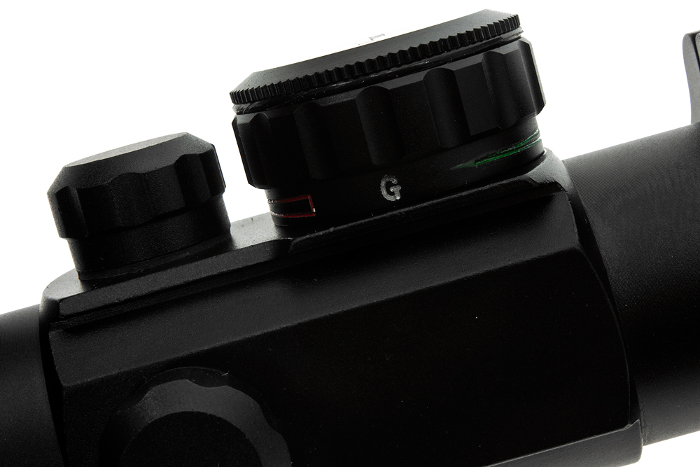 72602 Centerpoint Rødpunktsigte rødt & grønt lys Crosman Weaver Rail ...