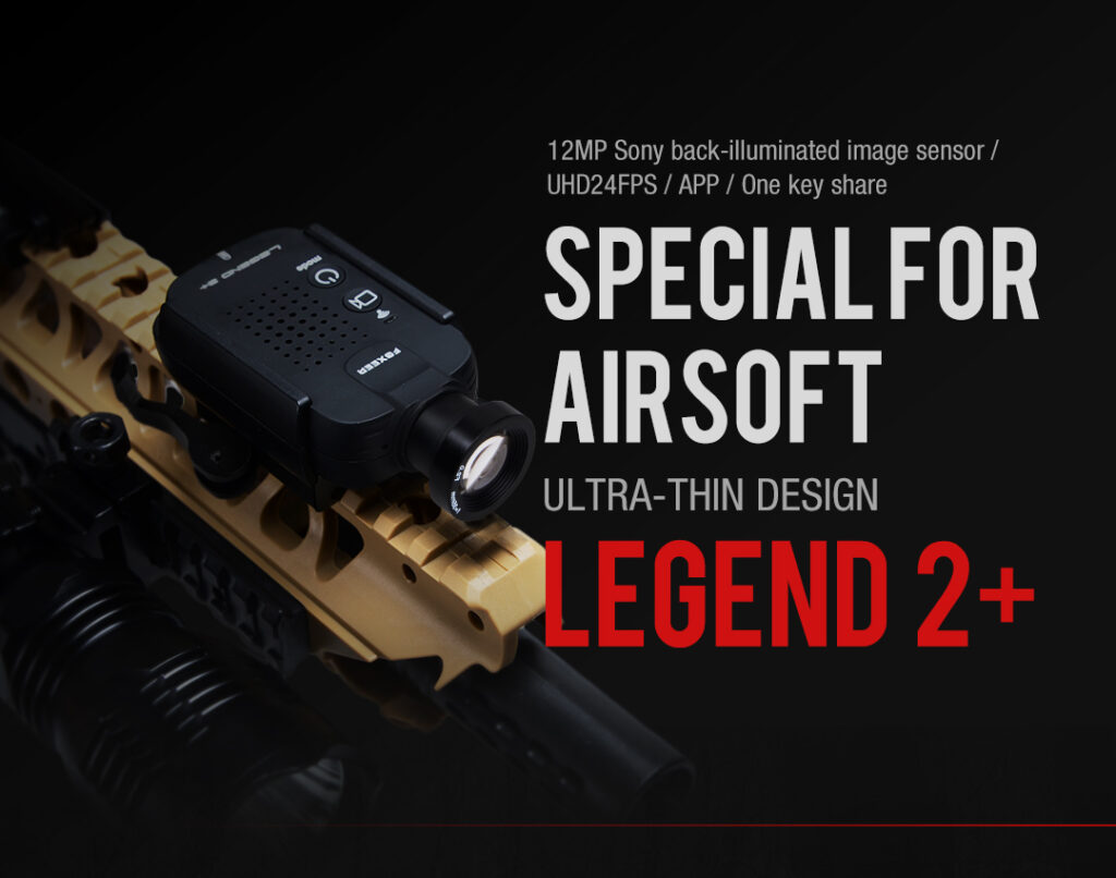 Foxeer Legend 2+ UHD 4K Action Camera - Køb den på Rodes.dk Webshop