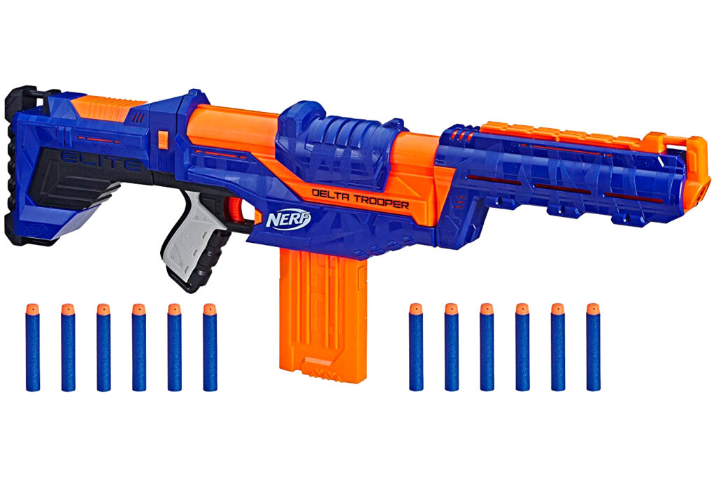 N-Strike Delta Trooper Blaster | Nerf elite gevær- Køb den på Webshop