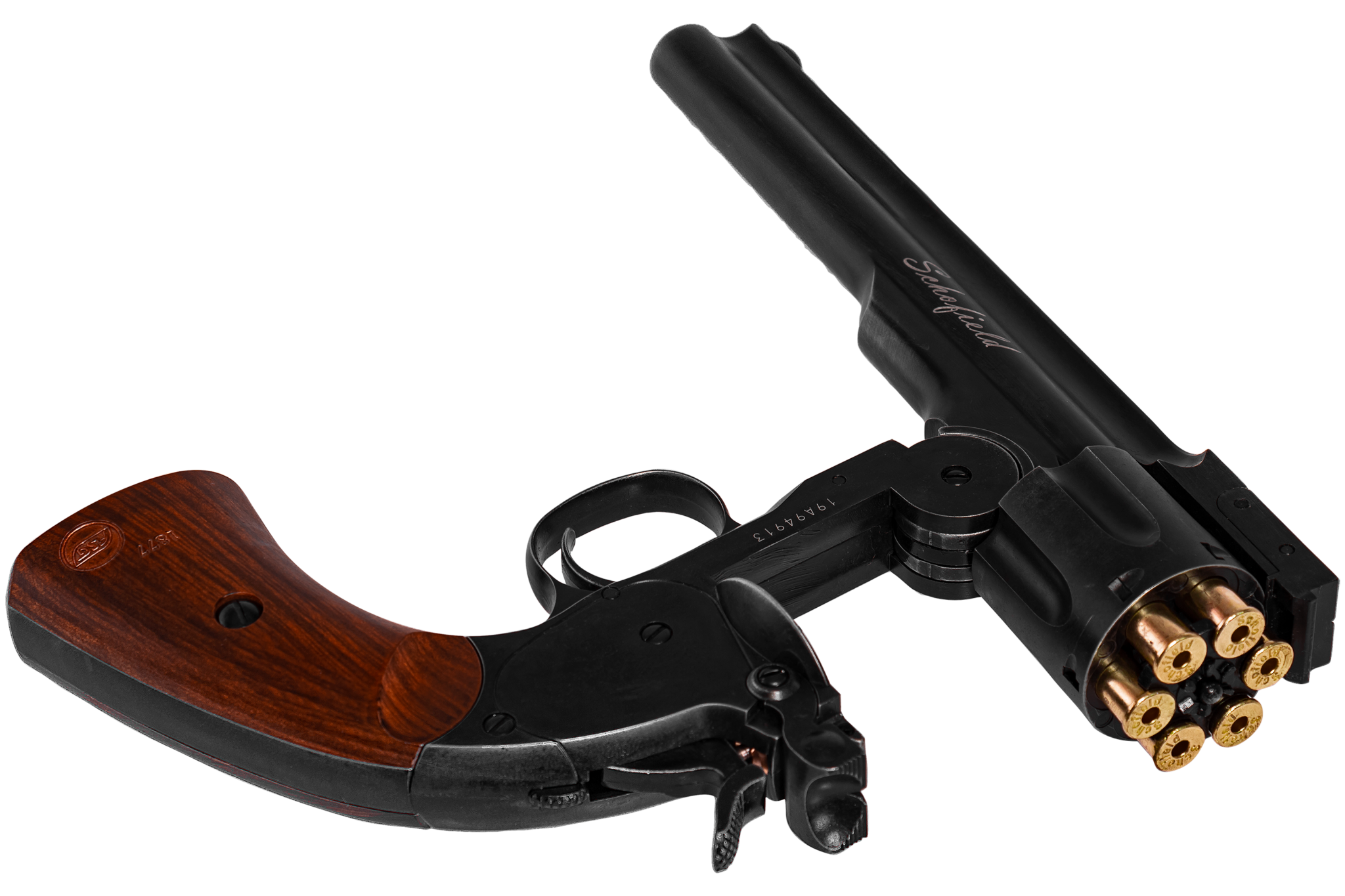 Schofield 6" Co2 Revolver UPGRADED ASG | Køb på Rodes.dk Webshop