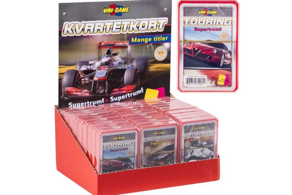 bil spillekort retro | Køb på Rodes.dk Webshop