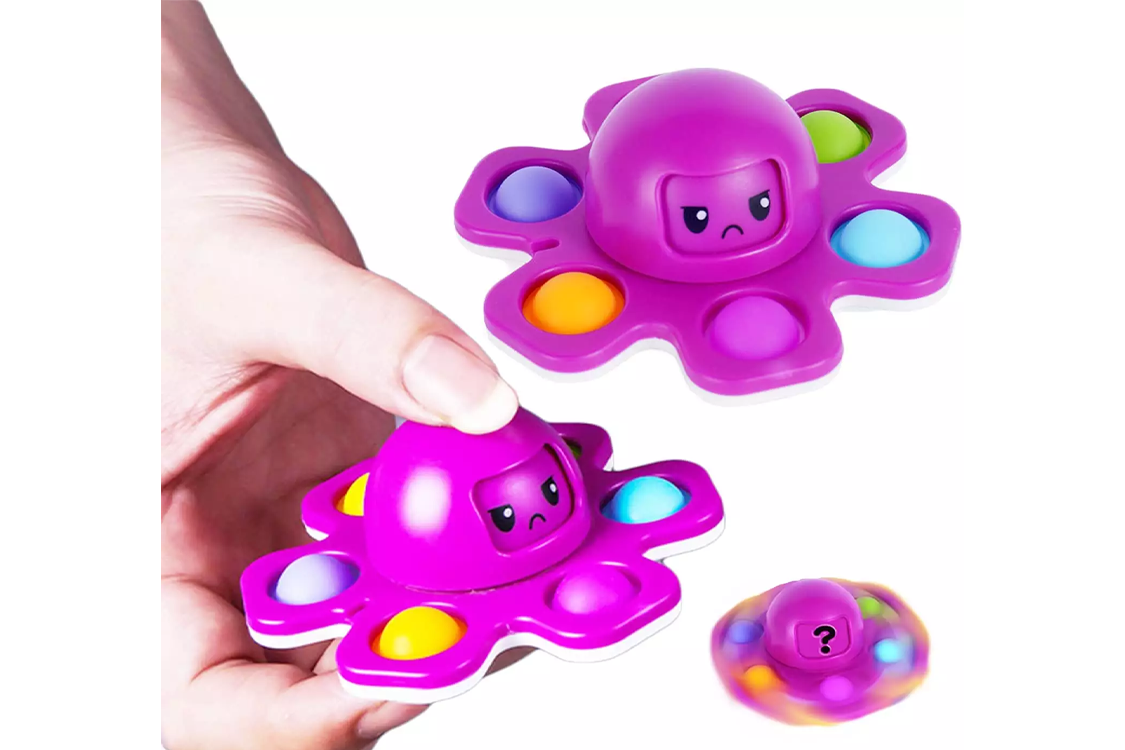 Køb Fidget Pop Spinner Octopus - Rodes.dk