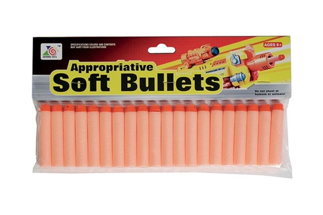 Køb Soft Bullets / Nerf pile - 20 stk. - Rodes.dk
