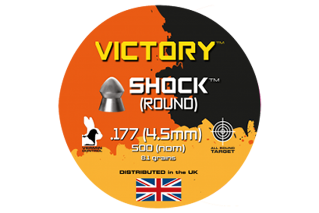 Køb Victory Shock Round - 500 stk. (4.5mm) - Rodes.dk