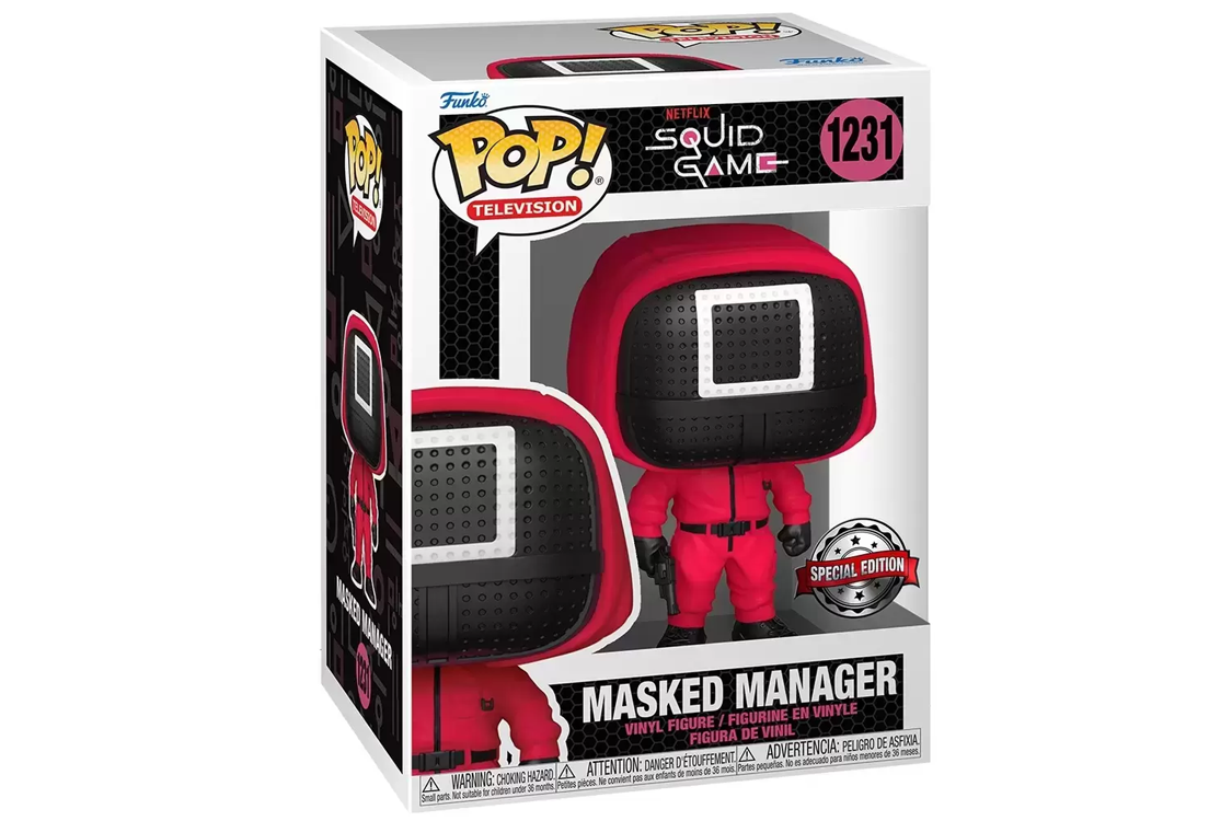 Køb Masked Manager #1231 - Squid Game Funko Pop - Rodes.dk