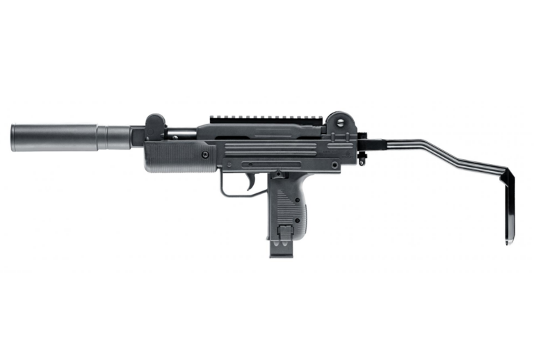 Køb UZI Luftgevær Full metal (4.5mm) - Med foldekolbe - Rodes.dk
