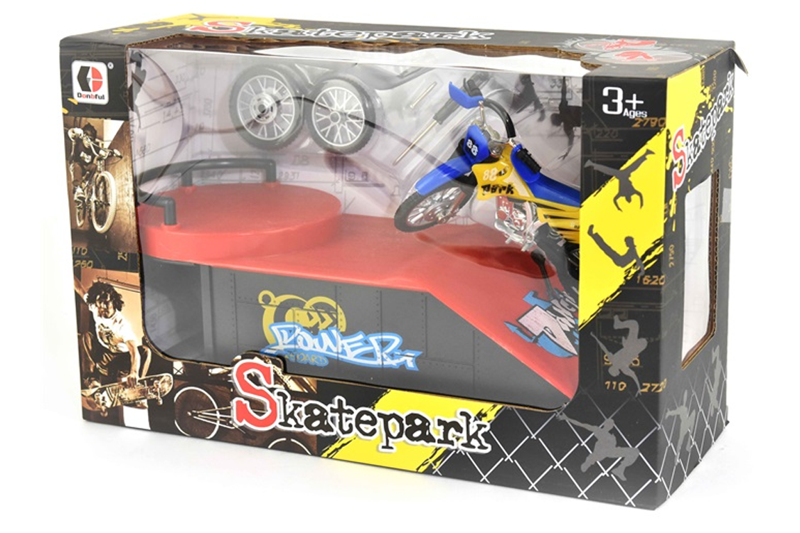 Køb Finger Motorcykel med Rampe - Rodes.dk