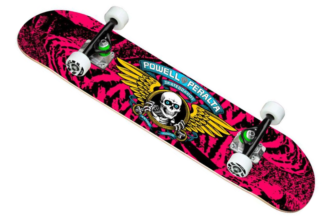Køb Powel Peralta Winged Skateboard - Pink - Rodes.dk