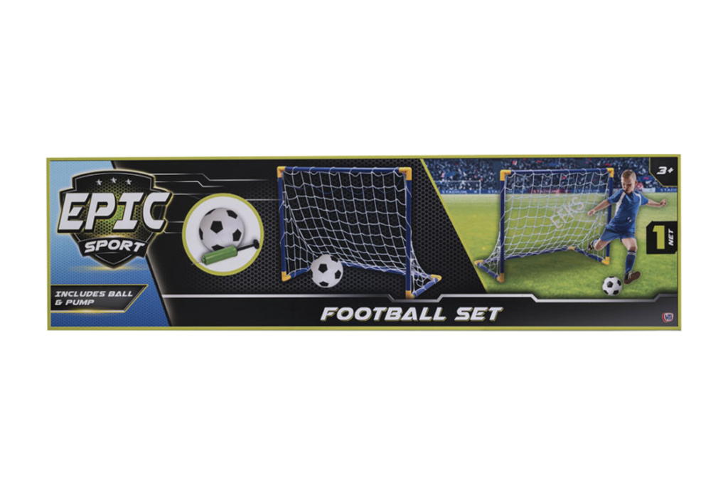 Køb Fodbold Mål 90 cm med bold og pumpe - Kompletsæt - Rodes.dk