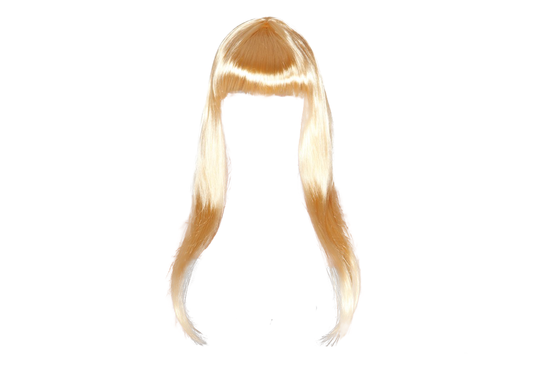 Køb Lang Blond Syntetisk Paryk / long hair Melena - Rodes.dk