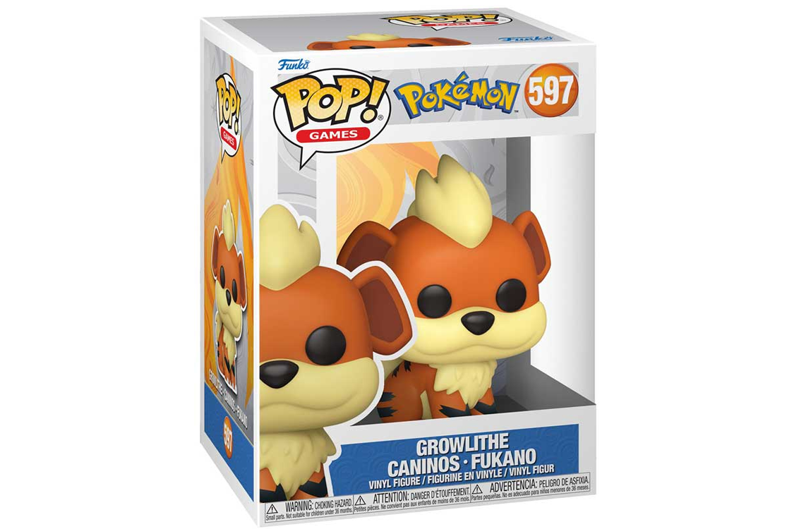 Køb Growlithe #597 - Pokemon Funko Pop - Rodes.dk