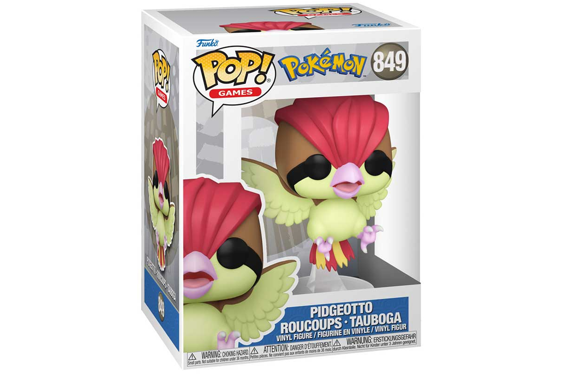 Køb Pidgeotto #849 - Pokemon Funko Pop - Rodes.dk