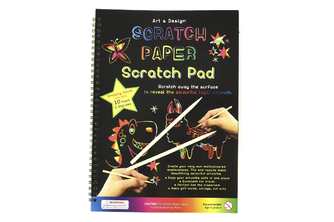 Køb Scratch It Bog - 10 sider - Rodes.dk