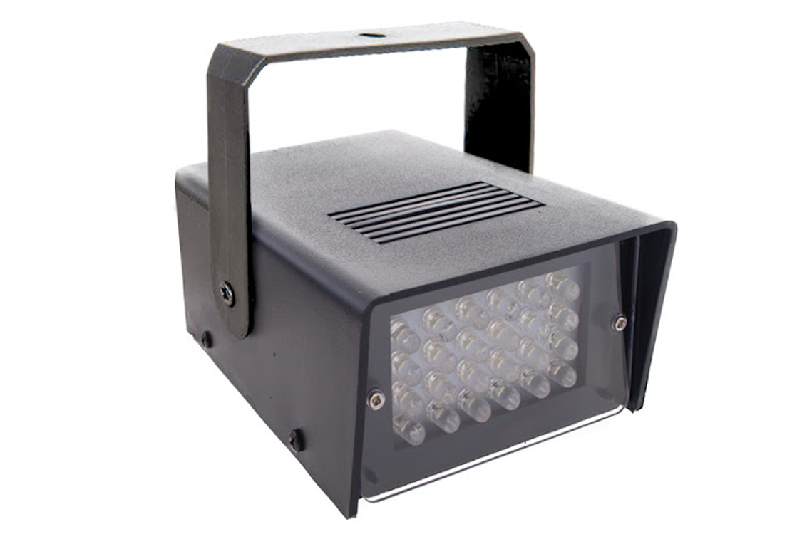Køb Mini Strobe LED Lys - 230V - Rodes.dk