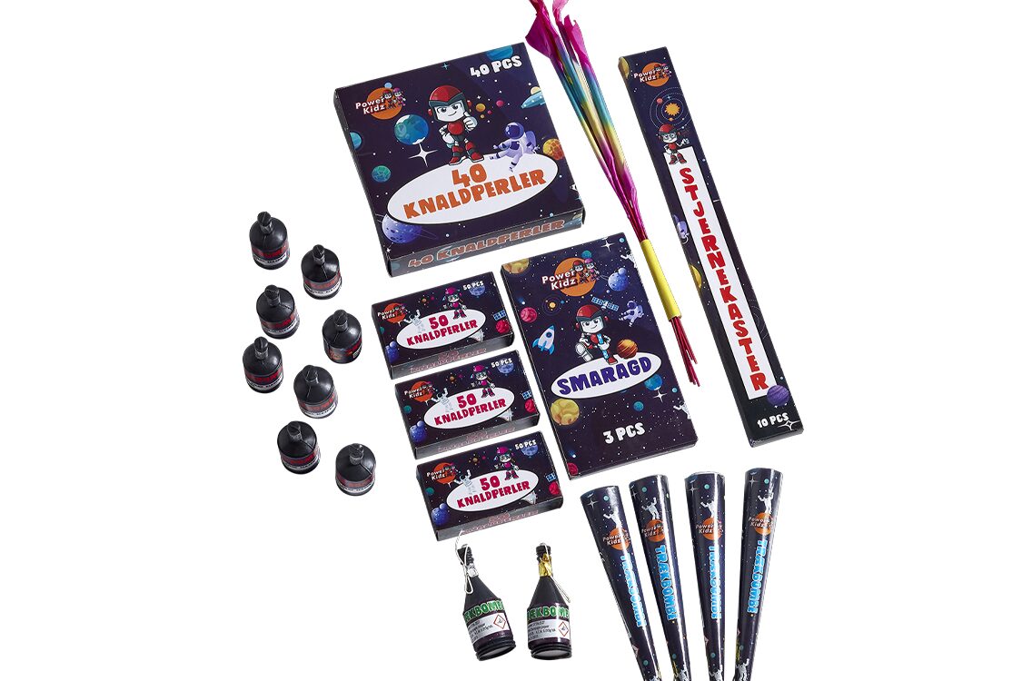 Køb Power Kidz Børnesortiment - Luntefri - Rodes.dk