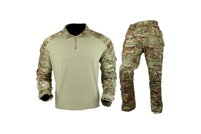 Køb JS-Tactical Komplet Combat Suit - Multicam - Rodes.dk